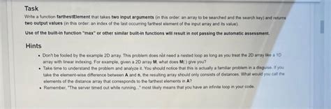 Solved Problem Given A Numeric Array A And A Numeric Value