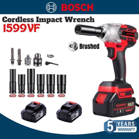 Bosch 1599vf Electric Lmpact Wrench Cordless Brushless Wrench Lmpact