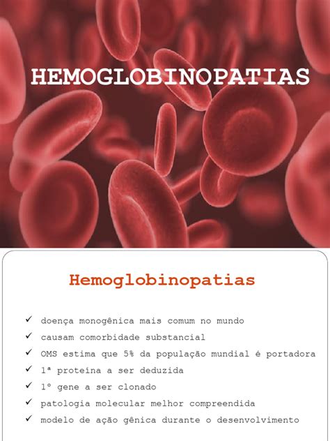 Hemoglobinopatias Pdf