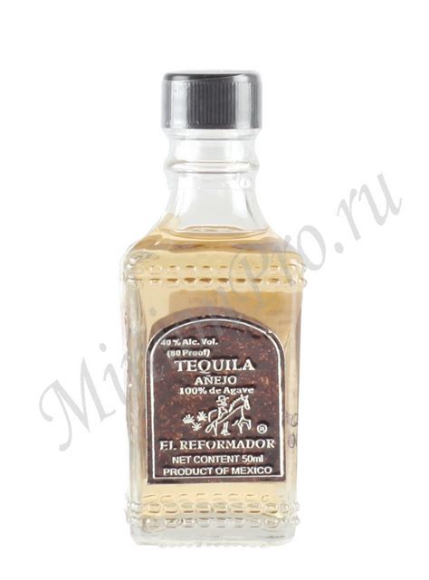 Миньон Эль Реформадор Аньехо текила шкалик El Reformador Anejo мини бутылка