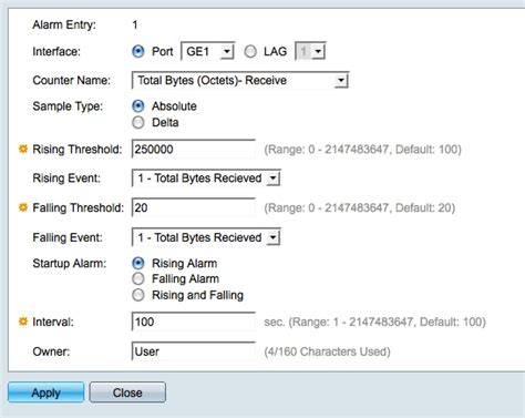 Rmon Events On 200 300 Series Managed Switches Cisco