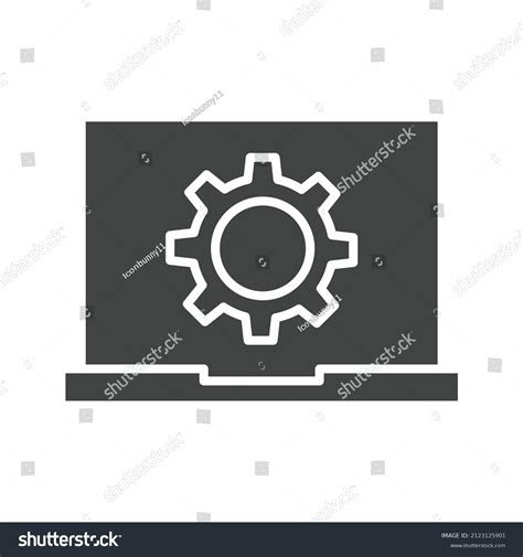 Setting System Icon Vector Image Can Stock Vector Royalty Free Shutterstock