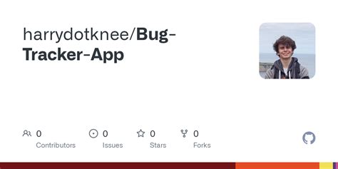 Github Harrydotkneebug Tracker App