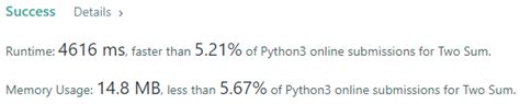 Leetcode 1 Two Sum Python