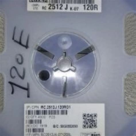 Smd Resistor 120 Ohm 1206 Package For Industrial At ₹ 0 60 Piece In Pune