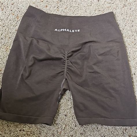 Alphalete Shorts Alphalete Amplify Short Mocha Poshmark