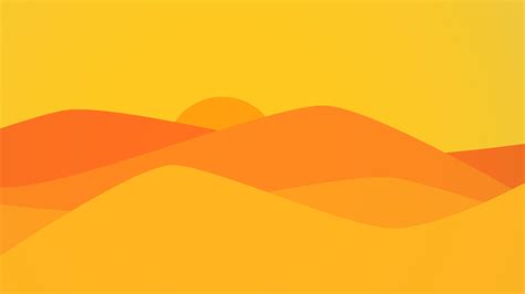 4k Minimalist Orange Wallpapers Wallpaper Cave