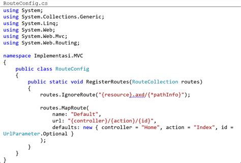 Aspnet Mvc 5 Hello World M Reza Faisal