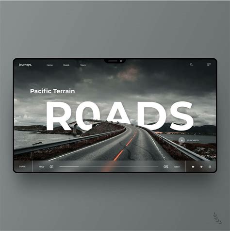 Roads On Behance