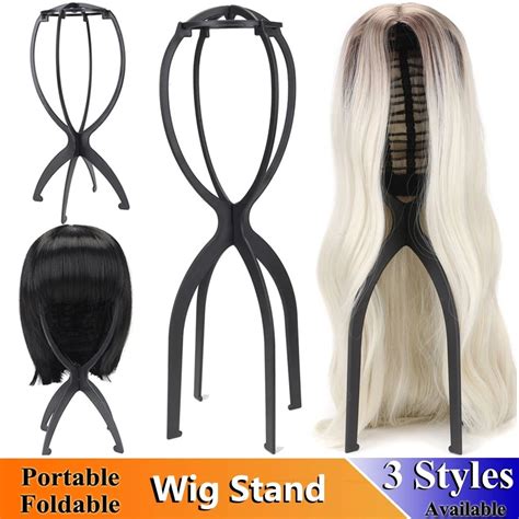 Wig Stands Plastic Hat Display Wig Head Holders Mannequin Head Stand