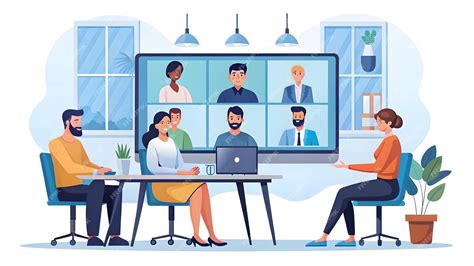 Premium Photo 2d Minimalize Vector As Remote Team Collaborating On A Software Development