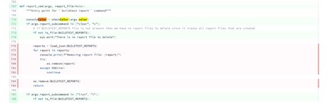 add regression coverage for buildtest report clear · issue 1281