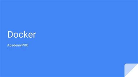 Backend Master 342 Deploy Docker Introduction Ppt