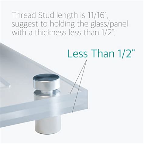 1 X 1 58 Inch Standoff Hardware For Plexiglass