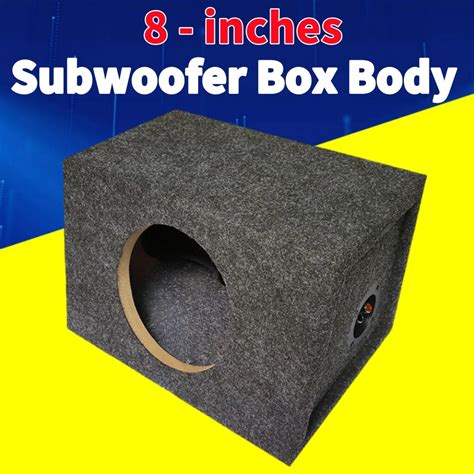 Diy 오디오 수정 8 인치 스피커 빈 상자 자동차 및 가정용 서브우퍼 박스 바디 패시브 서브우퍼 사다리꼴 나무 쉘 Best5 Nasimsim