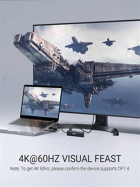 Usb C Hub 7 In 1 Usb C Pd Ethernet Dockteck