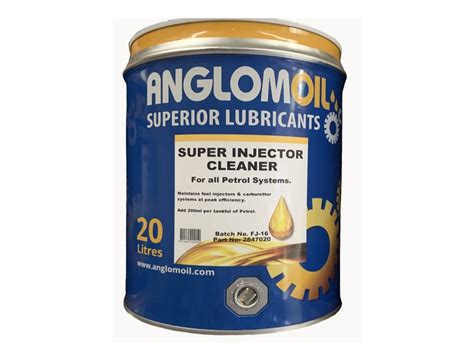 Anglomoil Super Injector Cleaner Petrol Additive 20lt 2847020 Politek Vietnam Import Export