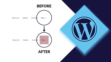 How To Highlight A Certain Menu Item In The Navigation On Wordpress Youtube