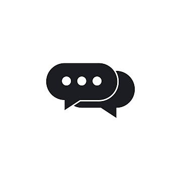 Chat Icon Vector Chat Simple Flat Vector, Chat, Simple, Flat PNG and Vector with Transparent ...