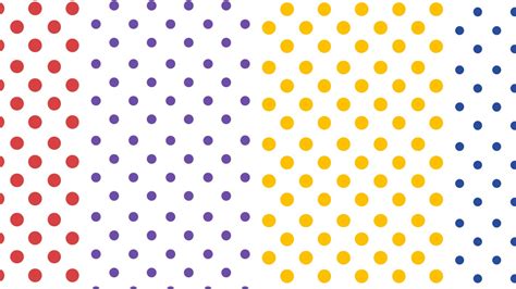 Polka Dot Theme Background Powerpoint Template Slidebazaar
