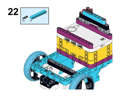 Lego Education Make It Up Robot Dropping Cube