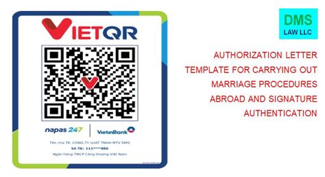 Authorization Letter Template For Carrying Out Marriage Procedures