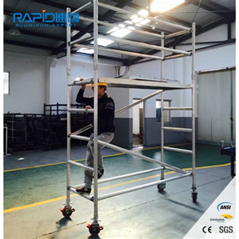 Aluminum Working Scaffolding Communication Power Transmission Scaffold Mobile Tower China