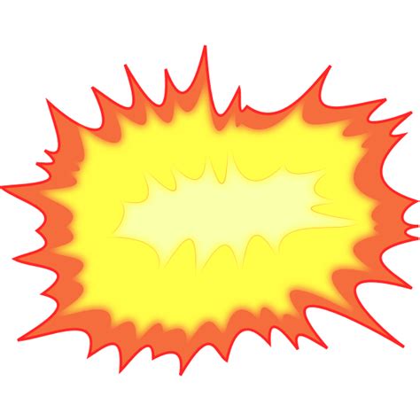 Explosion Vector Illustration Free SVG