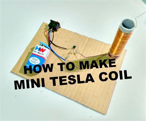 DIY Miniature Tesla Coil Tutorial