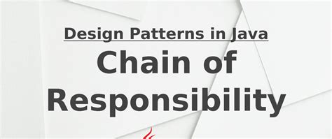 Chain Of Responsibility Pattern Design Patterns In Java Dev Community