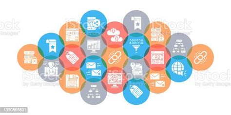 Seo 플랫 벡터 일러스트 레이 션 북마크 호스팅 하이퍼 링크 광고 배너 웹 사이트 디자인 또는 방문 웹 페이지에 대한 데이터 전송 개념 개념에 대한 스톡 벡터 아트 및