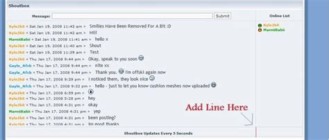 Phpbb • Abd Ajax Chatshoutbox Mod 200 Beta 8 Page 31