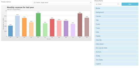 Chart Theme Scriptcase Low Code Documentation