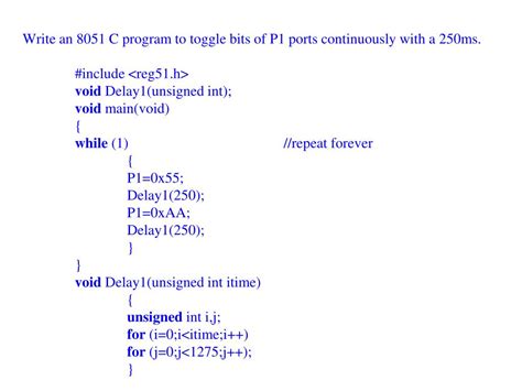 Ppt Unit 3 Embedded ‘c Programming Powerpoint Presentation Free Download Id3656585