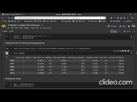 how to use machine learning to predict temperature reason town