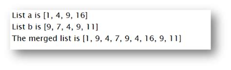 Solved Write A Function Def Merge A B That Merges Two Chegg