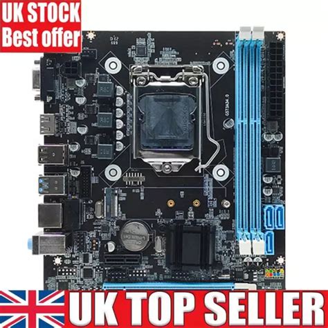 H81 Desktop Computer Mainboard 2 X 240 Pin Ddr3 Sdram Slot Micro Atx Lga1150 £31 29 Picclick Uk