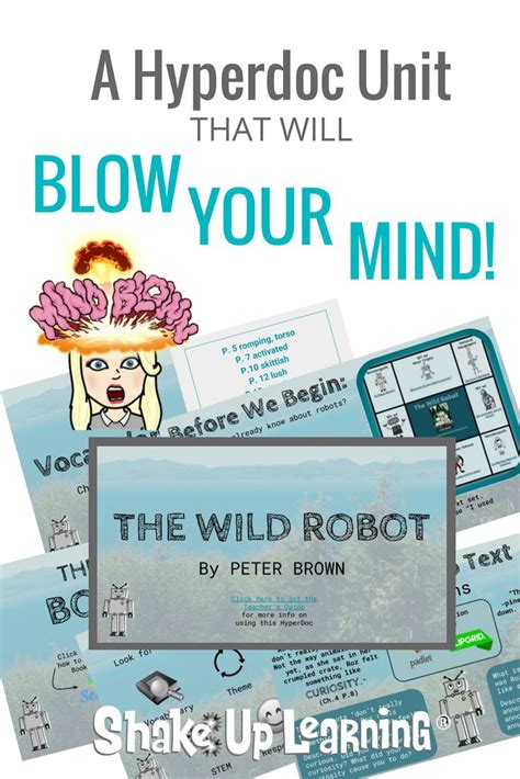 A Hyperdoc Unit That Will Blown Your Mind Teaching Technology Online Teaching The Wild Robot