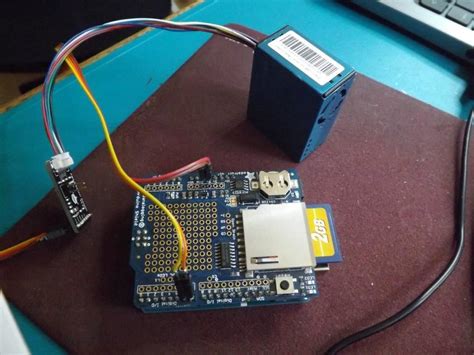 Plantower Pms5003 Device Connected To An Arduino Based Datalogger