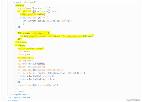 a table及相关组件的使用 a table scopedslots CSDN博客