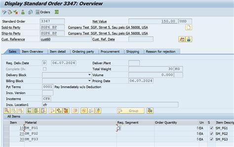 Sap Pp Mto Strategy 60 Scenario With Sap Screenshots Planning With
