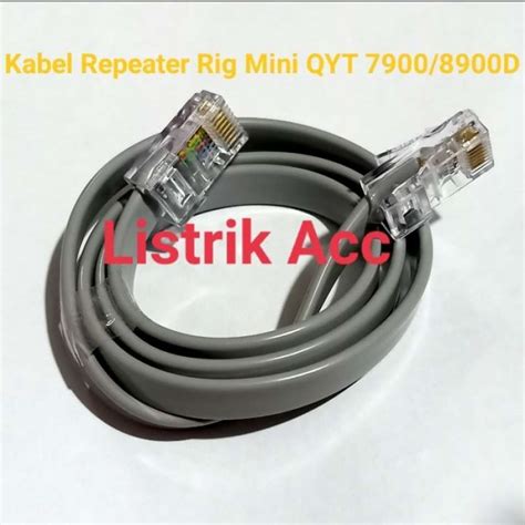 Promo Kabel Repeater Rig Mini Qyt 7900 8900 /Kabel Koneksi repeater rig ...