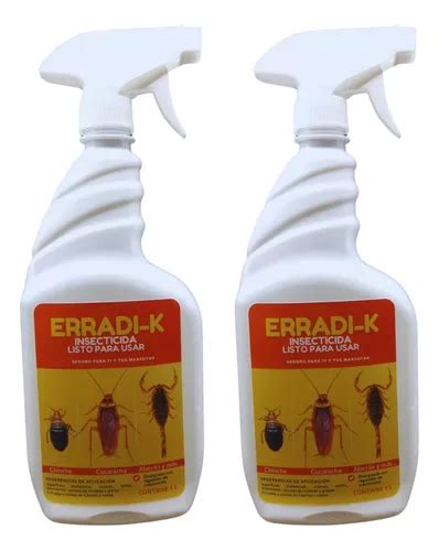 Erradi K 2 Lt Insecticida Cucarachas Chinches Arañas Alacran