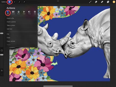 How To Insert A Photo Into Procreate Adventures With Art