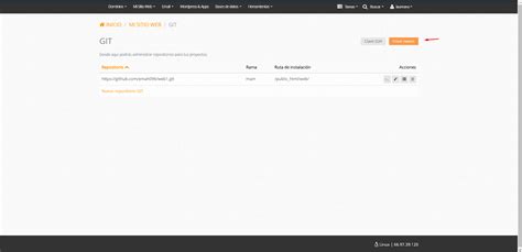 Cómo integrar GIT con mi Hosting DonWeb