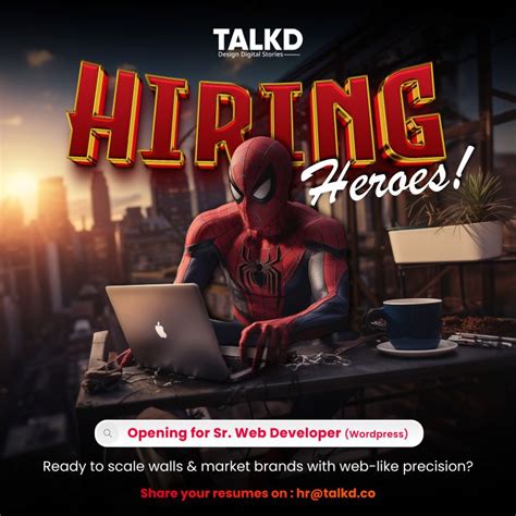 Talkd On Linkedin Hiring Hiringalerts Jobopportunity Hiringtalent Webdeveloper