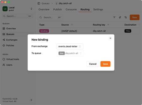 Properly Setting Up Dead Letter Queues In Rabbitmq