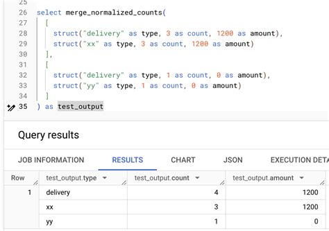 Bigquery Merge Rows Update Field In Struct If The Values In The Nested