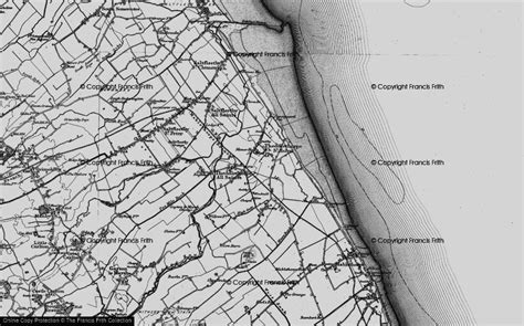 Historic Ordnance Survey Map Of Theddlethorpe St Helen 1899
