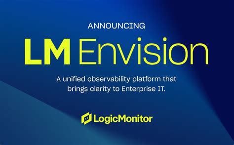 Announcing Lm Envision Logicmonitor